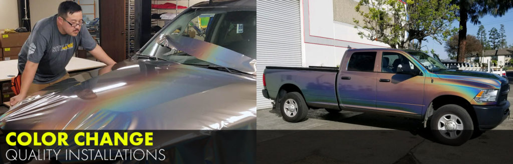 vehicle-color-change-installation – Siteline Graphics
